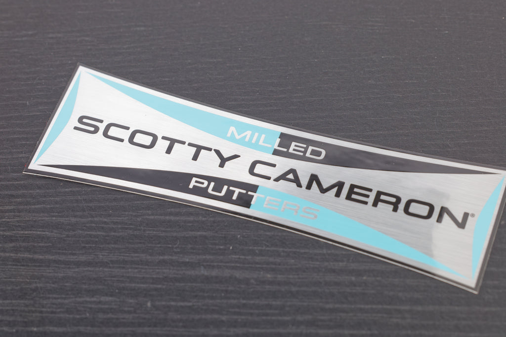 Scotty Cameron Milled Putter Silver Black Tiffany sticker – Custom Cameron