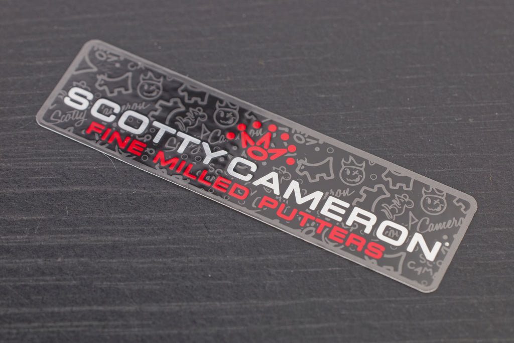 Scotty Cameron 2023 PGA Mid 7 Point Crown red Large Shaftband sticker ...