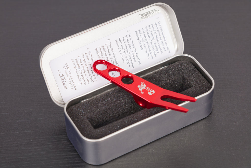 Scotty Cameron Mickey Mouse Red Pivot Tool – Custom Cameron